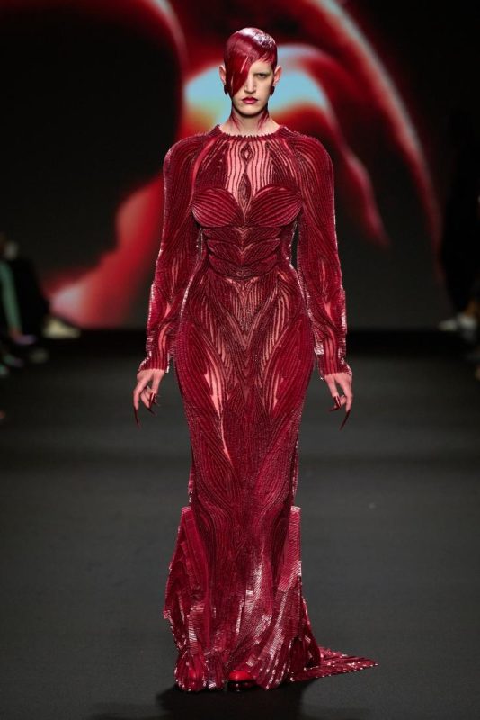 Robert Wun FW24 - A Journey Through Time and Couture - FAULT Magazine